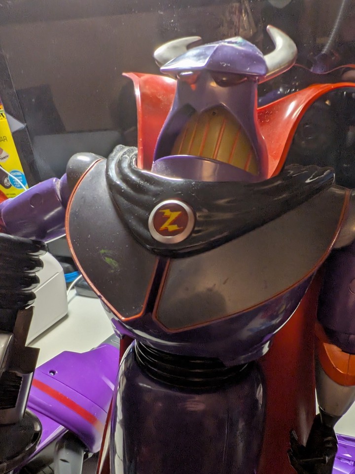 Zurg Disney Store Exclusive 14" Toy Story Zurg Figure ship & blaster ...