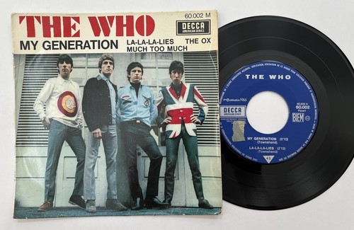 THE WHO "My Generation" 45 EP - Decca 60.002 - France Press - HEAR | eBay