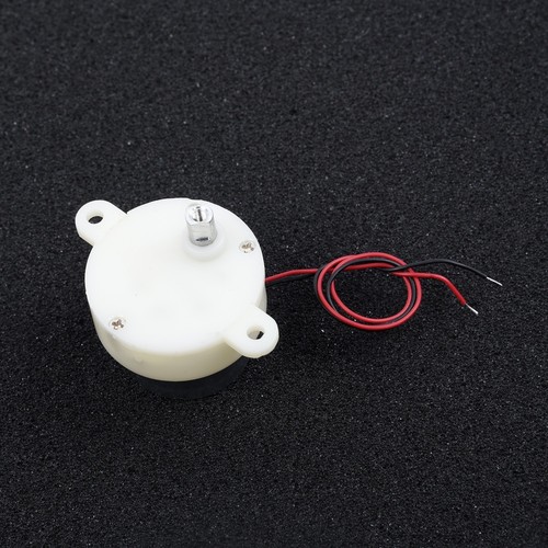 Small DC Gear Motor 3-9V Mini Worm Gear Motor Slow Low Speed 9-32RPM ...