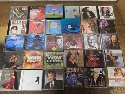 105 Music CD Lot Pop Rock Country Classics Greatest Hits Collection ...