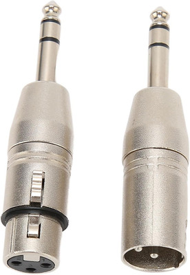 1/4 Inch TRS to XLR Adapter, Balanced Female XLR to Quarter Inch 6.35Mm ...