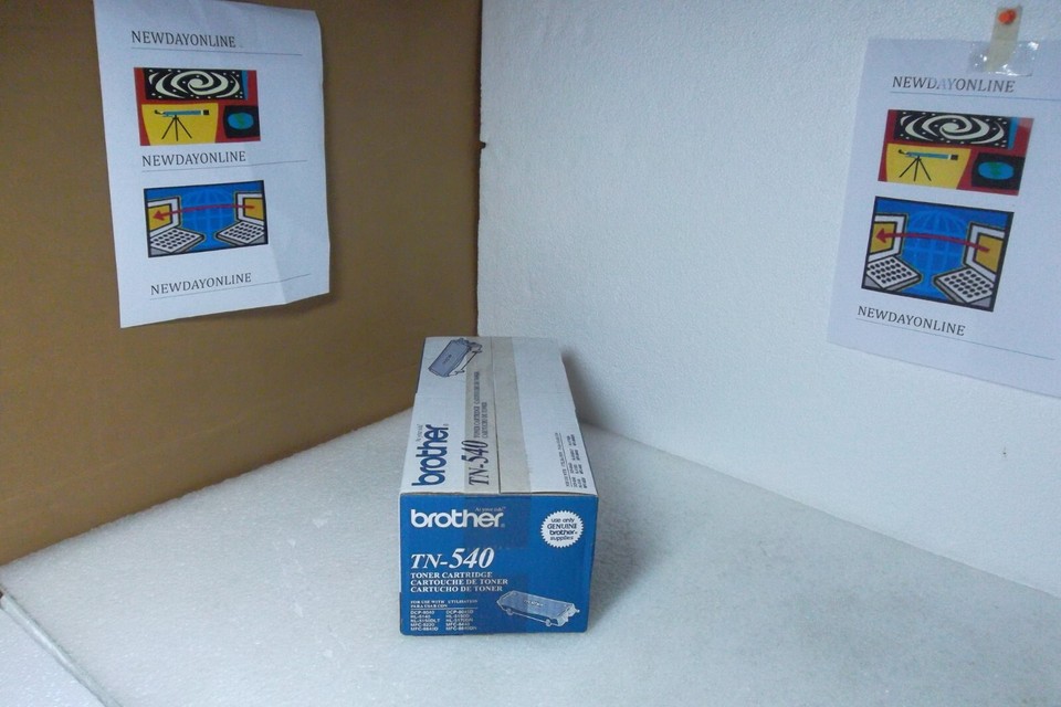 Brother TN-540 Black Toner Cartridge 3.5K for HL-5140 MFC-8840D TN540 ...