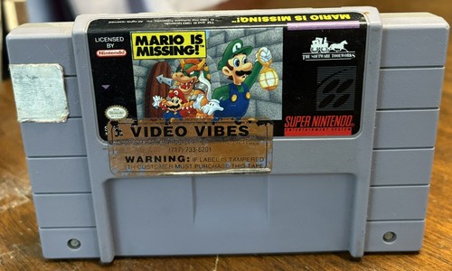 Mario is Missing Super Nintendo SNES Cartridge Untested | eBay.de