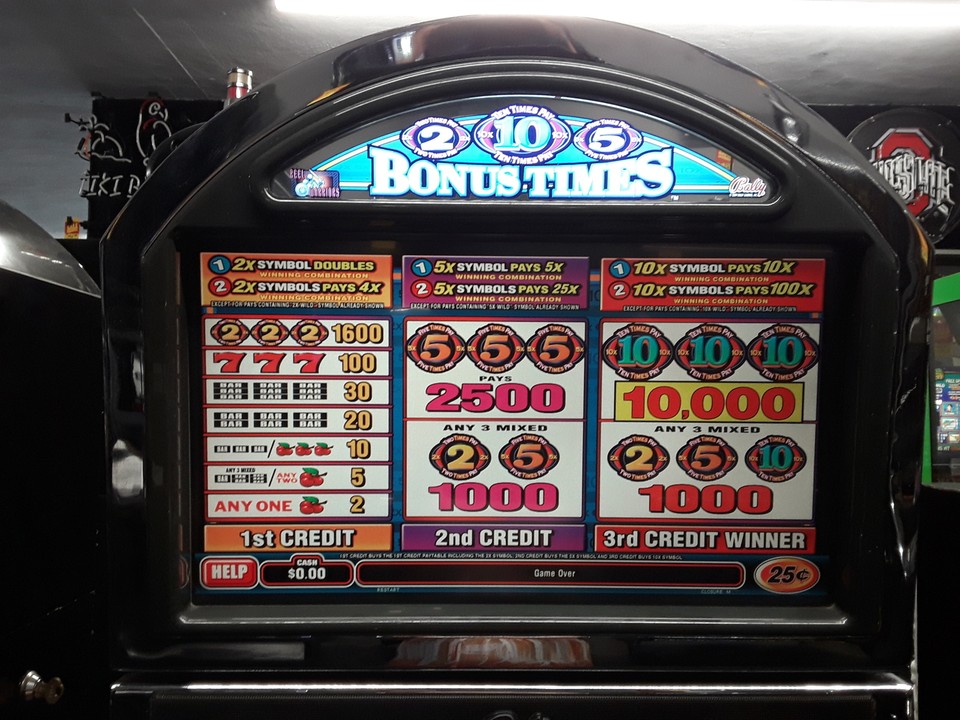 Bonus Times Pay by Bally Slot Machine | eBay