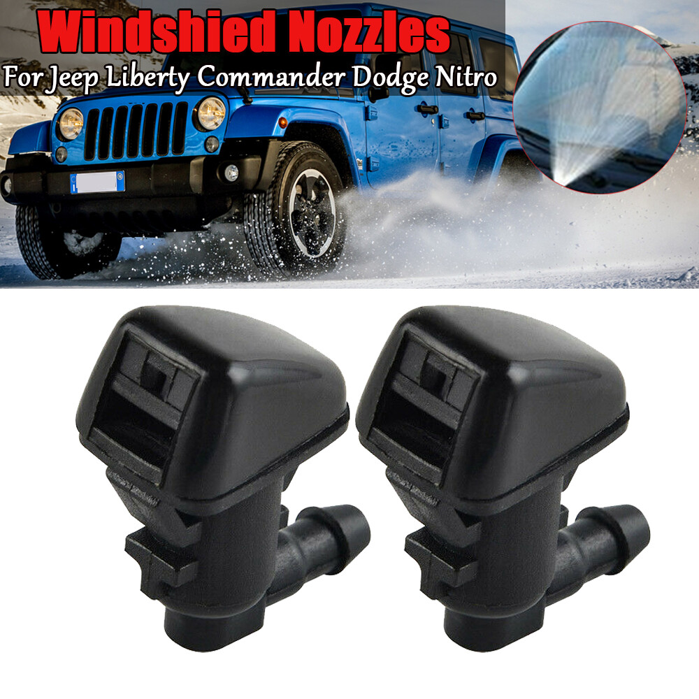 For Dodge Nitro 07-2011 Windshield Wiper Water Washer Nozzle Jet Spray ...