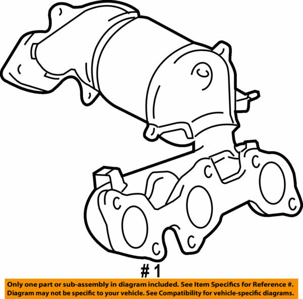17140-31200 Toyota Manifold sub-assy, exhaust, rh 1714031200, New ...
