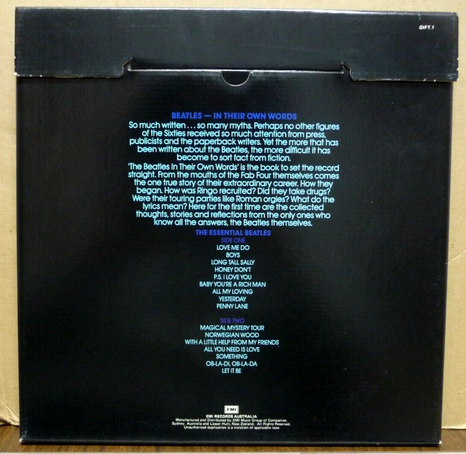 THE BEATLES Sight & Sound EMI Australian Box Set Vinyl LP with Book ...