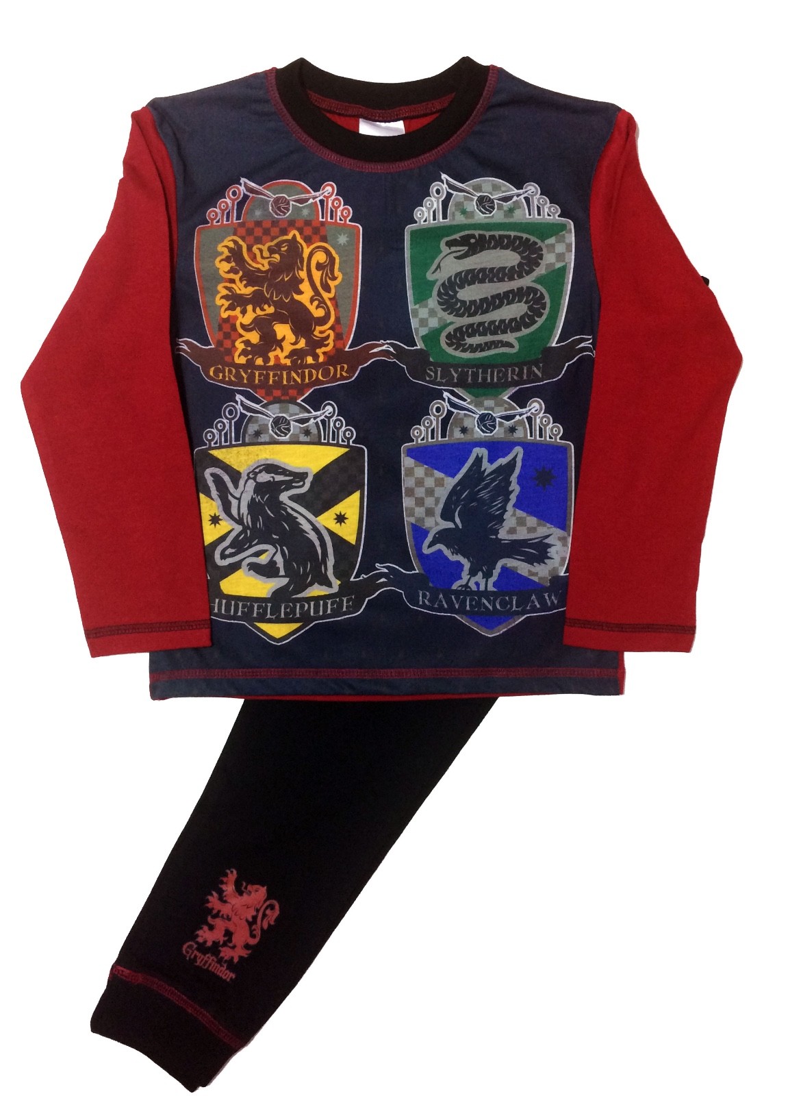Harry Potter Boys & Girls Kids Pyjamas Hogwarts Gryffindor Pjs ...