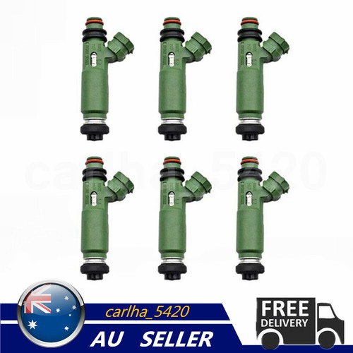 6Pcs Fuel Injectors For Toyota 1FZ-FE Landcruiser FZJ78 79 105 23209 ...