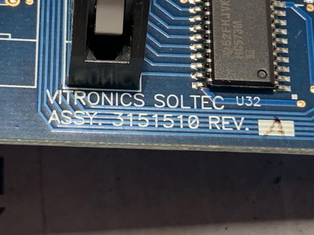 Vitronics Tension Control Board - 3151510 w/Warranty | eBay