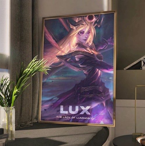 Lux Poster Collection 2 - All Skins - League Of Legends Gaming Wall Art ...