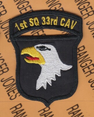 1st Sq 33rd CAV Cavalry 101st Airborne Division Air Assault AASLT 3.25 ...
