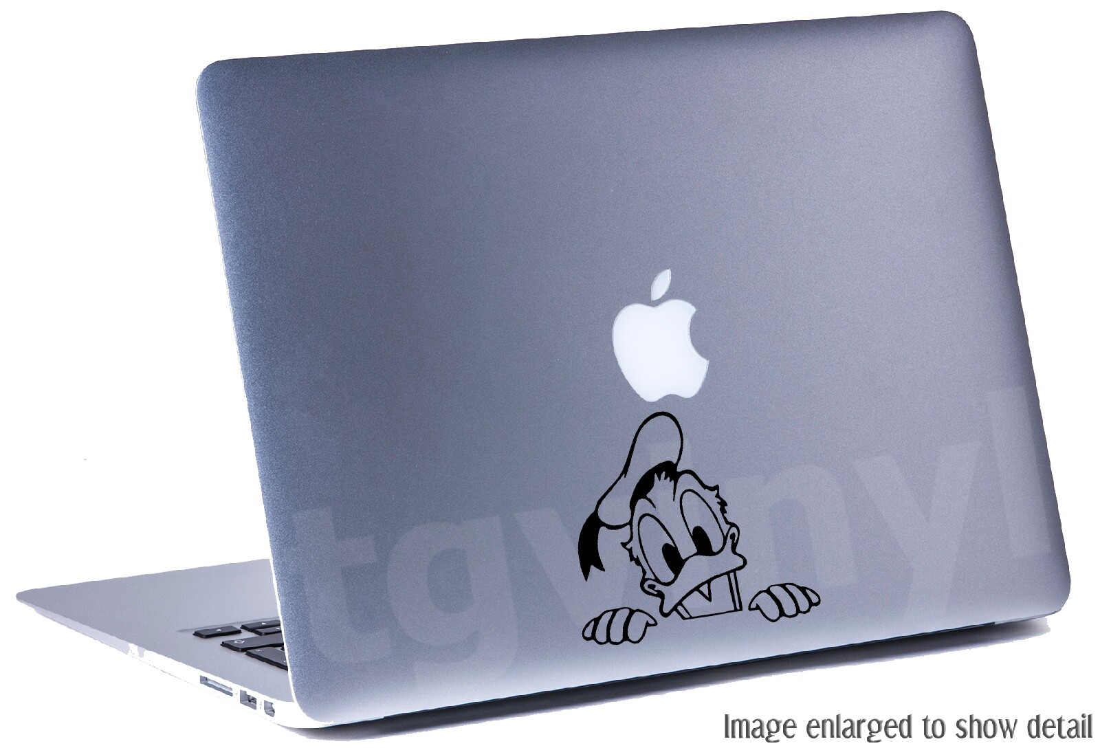 5.2" PEEKING DONALD Vinyl Decal Sticker Car Window Laptop Disney Duck ...
