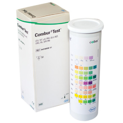 Combur 9 Test Urine Reagent Reliable & Precise Diagnosis Results 50 ...