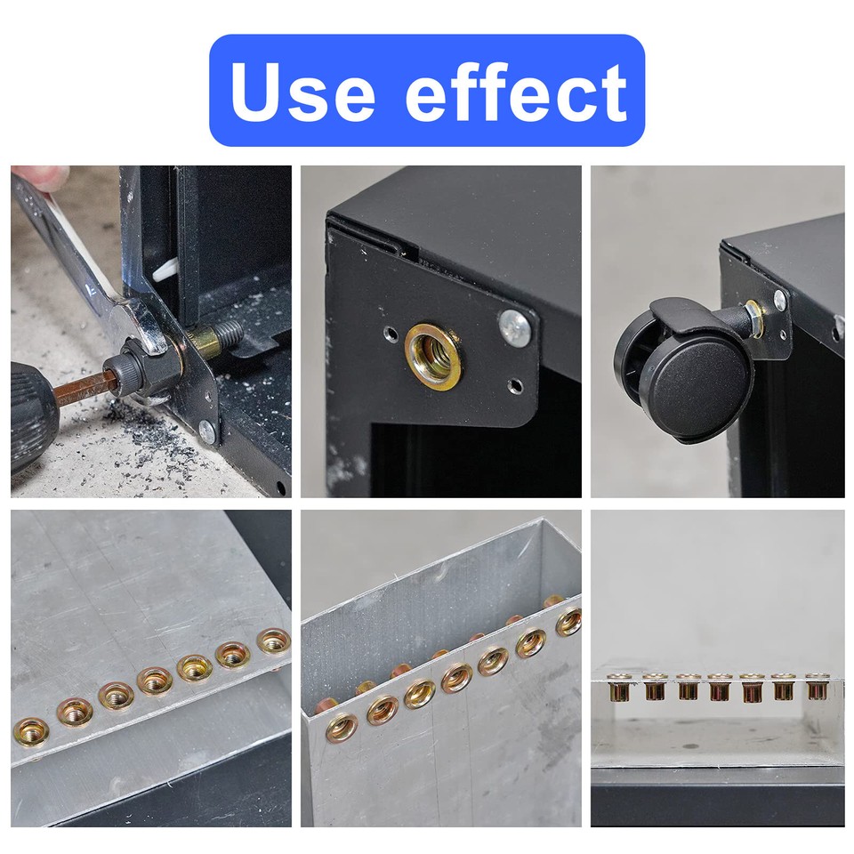 M3-M10 Rivet Nut Gun Head Nuts Easily Assemble Riveter Rivnut Tool ...