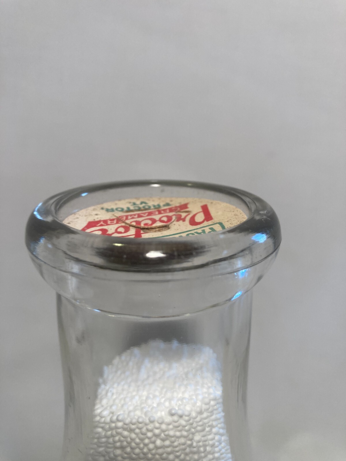 1948 Orin A. Thomas & Sons Rutland, VT., TRPQ tall round quart pyro ...