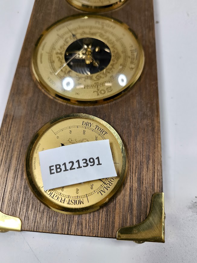 Vintage Weather Station Barometer Thermometer Hygrometer - Used | eBay