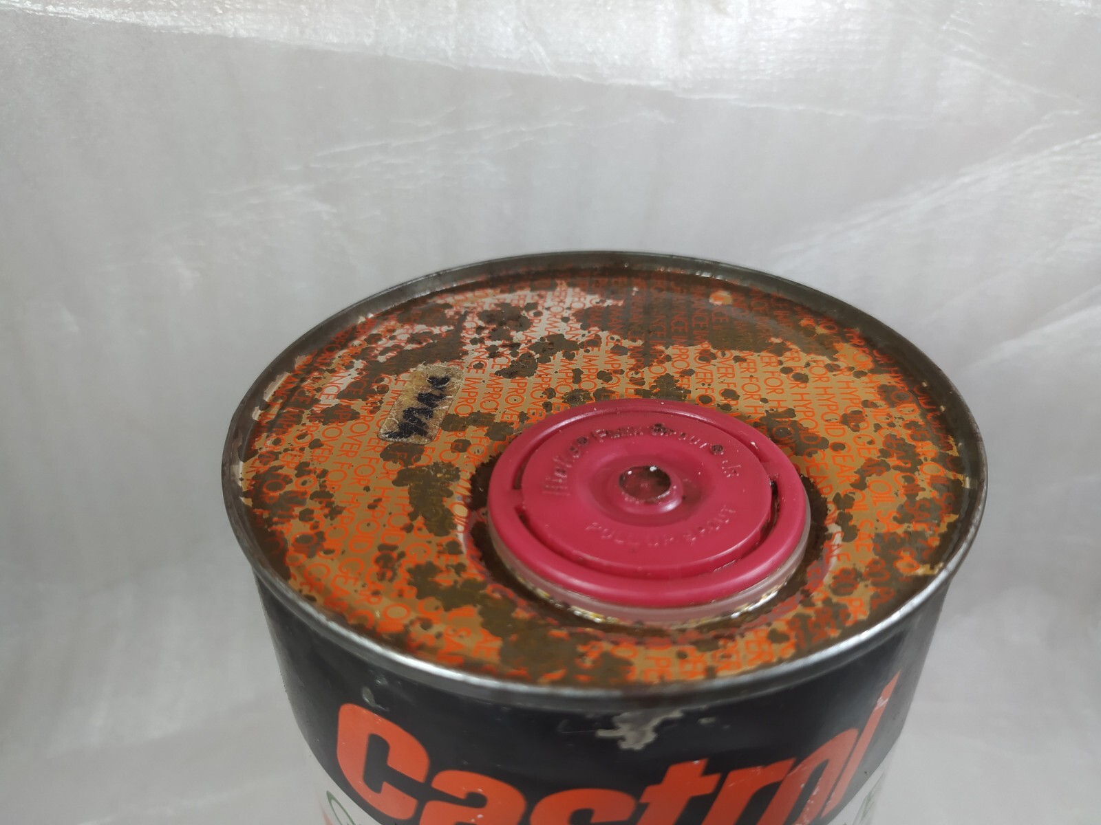 Vintage Motor Oil CASTROL GEAR OIL ADDITIVE Nos Just Cans | eBay