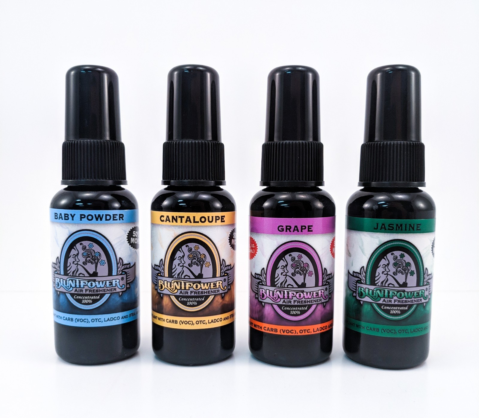 Blunt Power Spray 4 Pack You Choose - 1.5 Oz 50% More Air Freshener ...