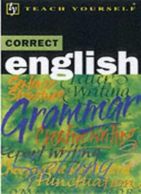Correct English (Teach Yourself) By B.A. Phythian, Albert Rowe | eBay