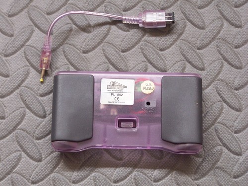 Pelican Nintendo GameBoy Color Rechargeable Battery Pack Atomic Purple ...