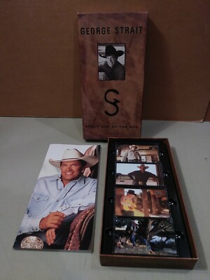 George Strait - Strait Out of the Box 4 Cassette Box Set | eBay