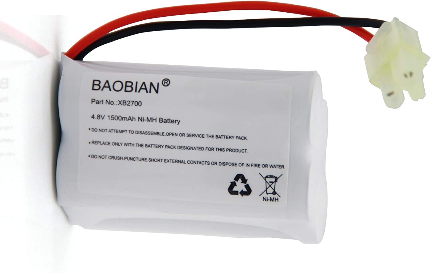 Battery for Shark V2700Z V2930 XB2700 Euro Pro C-XB2700 Vacuum CS ...