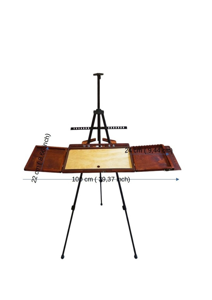 Pochade box for plain air painting, outdoor & portable artist easel ...