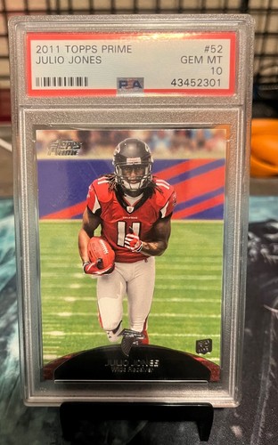 Julio Jones 2011 Topps Prime Rookie PSA 10 - GEM-MT - Atlanta Falcons ...
