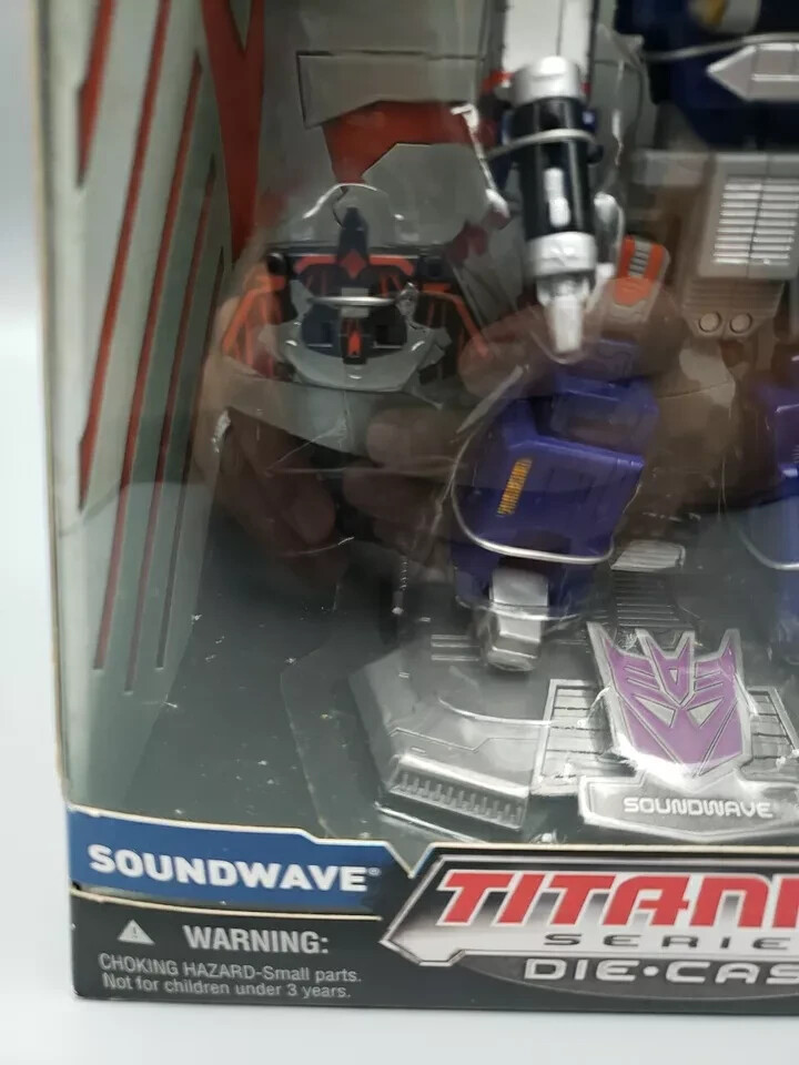 Transformers Titanium Series Soundwave Die-Cast Hasbro 2006 Sealed | eBay