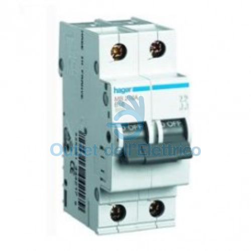 Hager Switch Automatic MCB 2P 2 Pin 2X25A 10KA Curved C 2 Mod | eBay