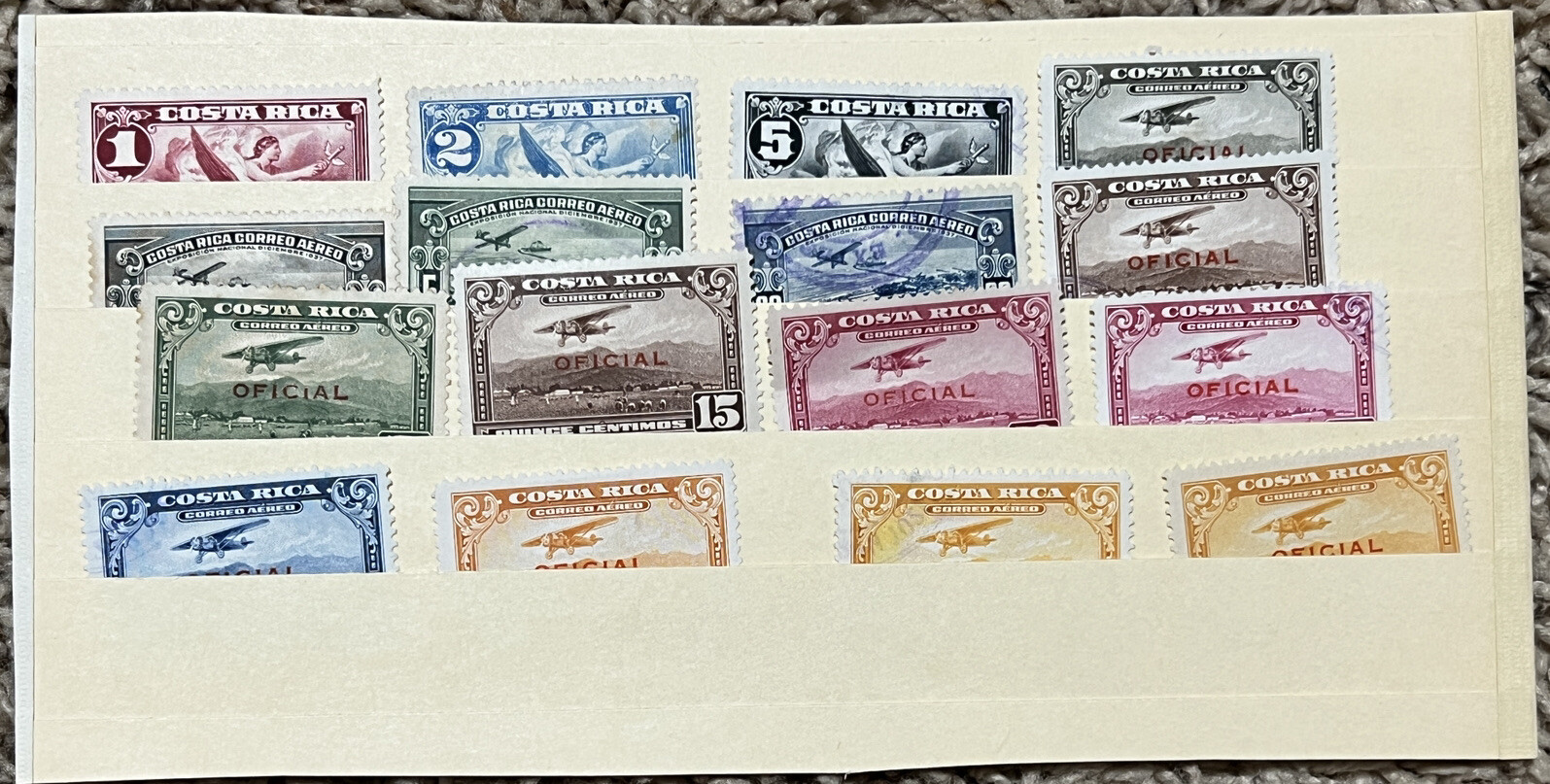 Costa Rica rare stamps for philatelists and other buyers ~ MegaMinistore