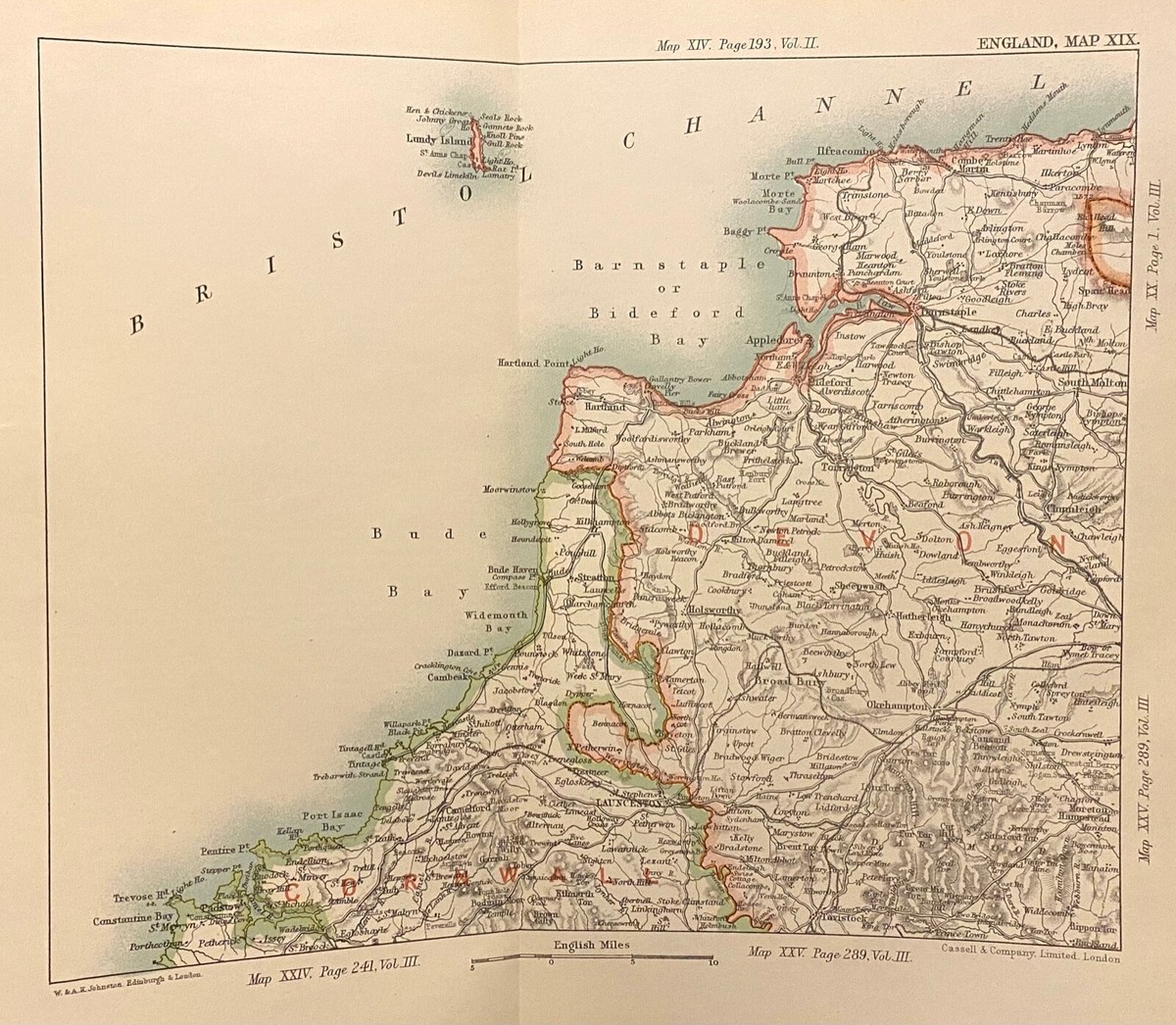 Bristol Channel England Map