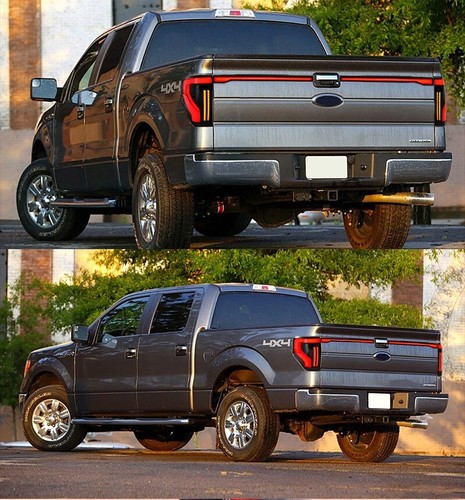 TT-ABC LED Tail Lights For 2009-2014 Ford F-150 F150 led Sequential ...