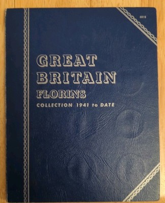 Great Britain Florins 1941-1967 Complete Set In Whitman Folder | eBay UK