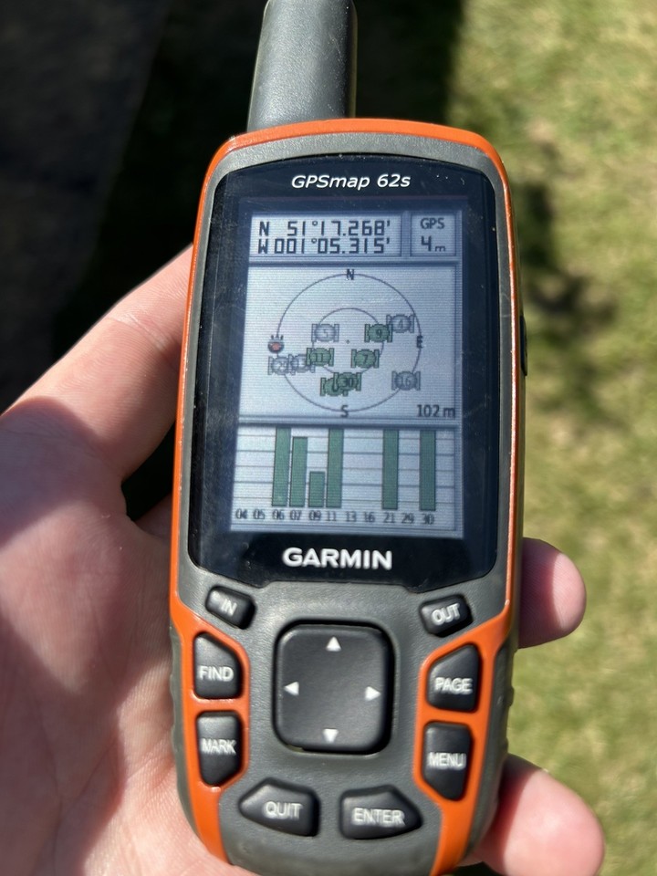 Garmin GPSMAP 62s 1:50k OS map with Box Instruction etc. | eBay
