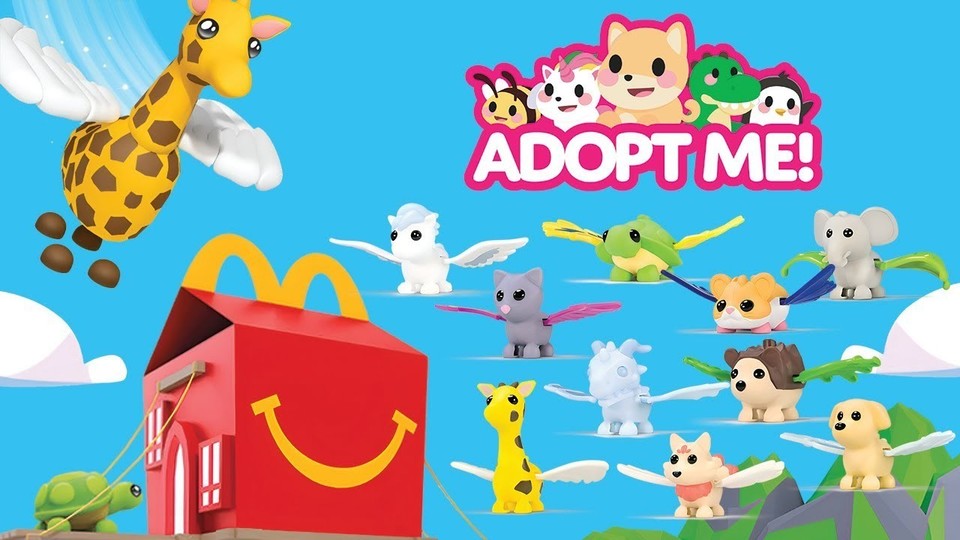 2025 McDonalds Adopt Me FROST DRAGON Canada Happy Meal Toy - New | eBay