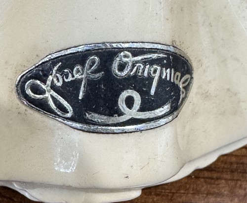 Josef Originals Birthday Doll of Month October Figurine Black Eyes Foil ...