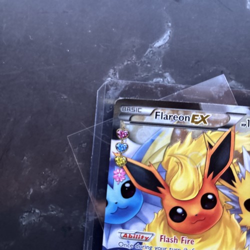 Pokémon TCG 2016 Flareon EX Full Art Ultra Rare XY Generations RC28 ...