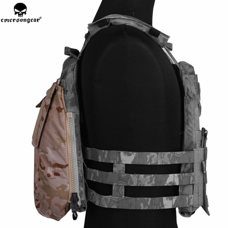 Emerson Tactical Zip-on Backpack Panel Plate Carrier Back Bag CPC AVS ...