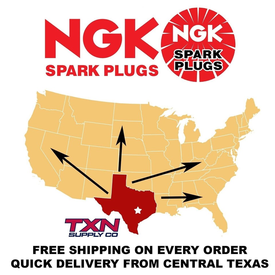 4 Pack NGK 2238 V-Power Spark Plugs TR5 | eBay