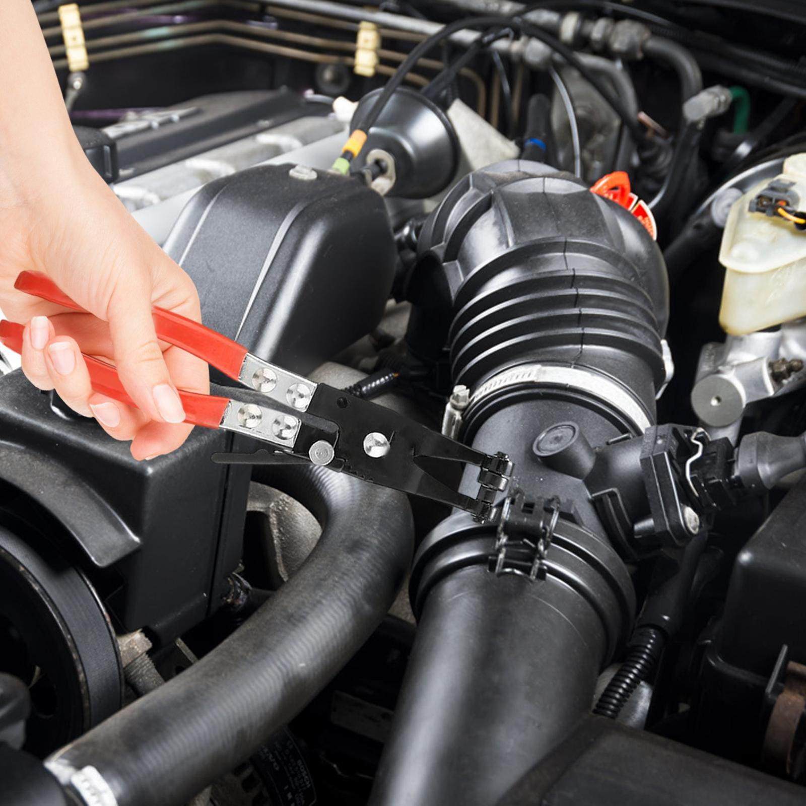 Hose Clamp Pliers Car Water Pipe Fuel Spring Bundle Removal Tools Car ...