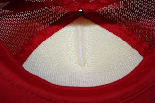 Vintage 84 LUMBER Building Materials Mesh Snapback Red Trucker HAT CAP ...