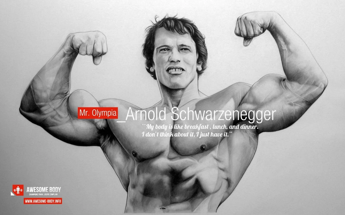 Arnold Schwarzenegger Conquer Poster