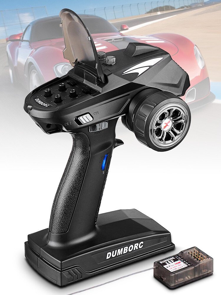 DUMBORC X6 6CH 2.4G RC Radio Controller Transmitter X6F Receiver for RC ...