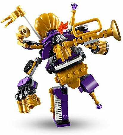 LEGO 70848 Movie 2 Systar Party Crew Buildable Metal Band Mech with ...