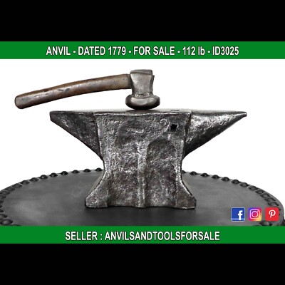 ANVIL - DATED 1779 - 112 lb - ID3025 | eBay