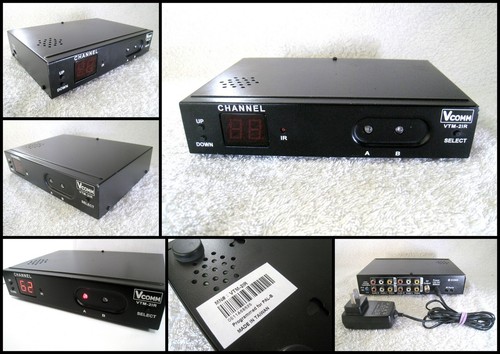 VCOMM VTM-21R Stereo AV RF Modulator - 2 Channel | eBay Australia