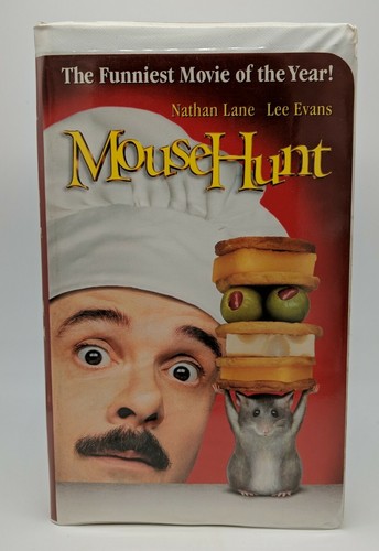 Mouse Hunt (VHS, 1998, Clamshell) Nathan Lane Lee Evans rated PG ...