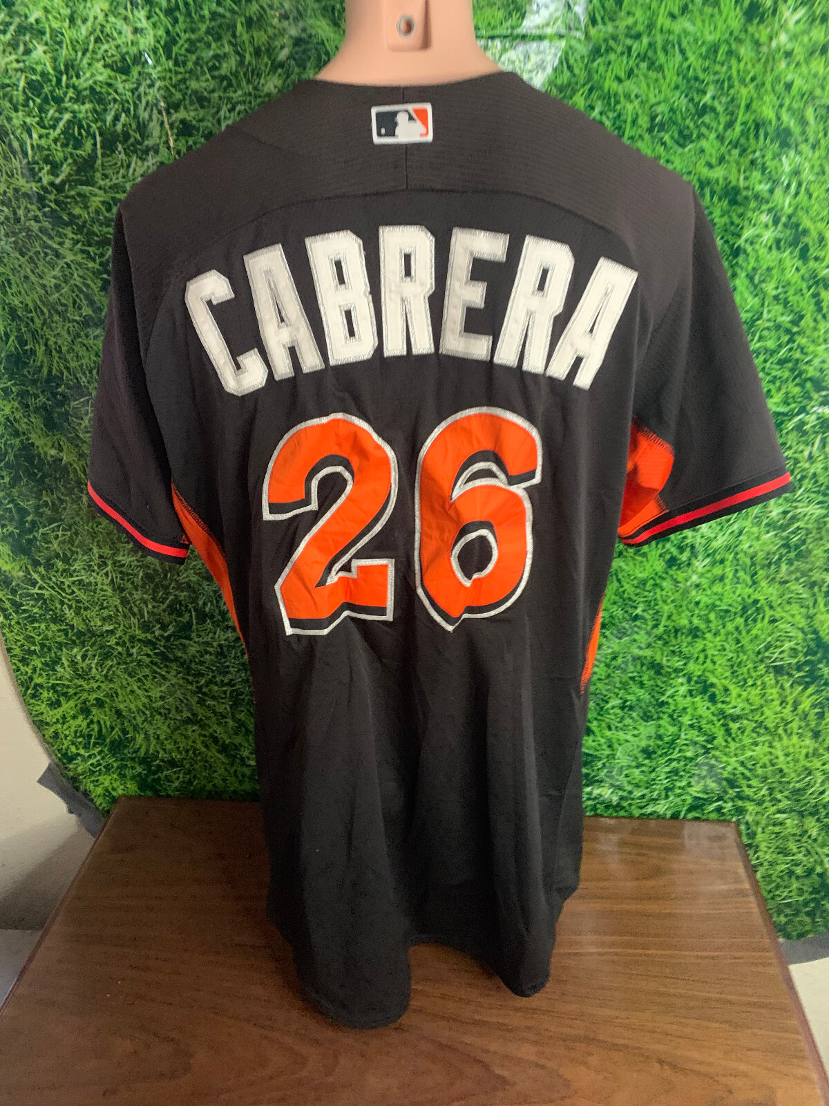 2015 MLB Miami Marlins Spring Training Jersey #26 Yordy Cabrera ...